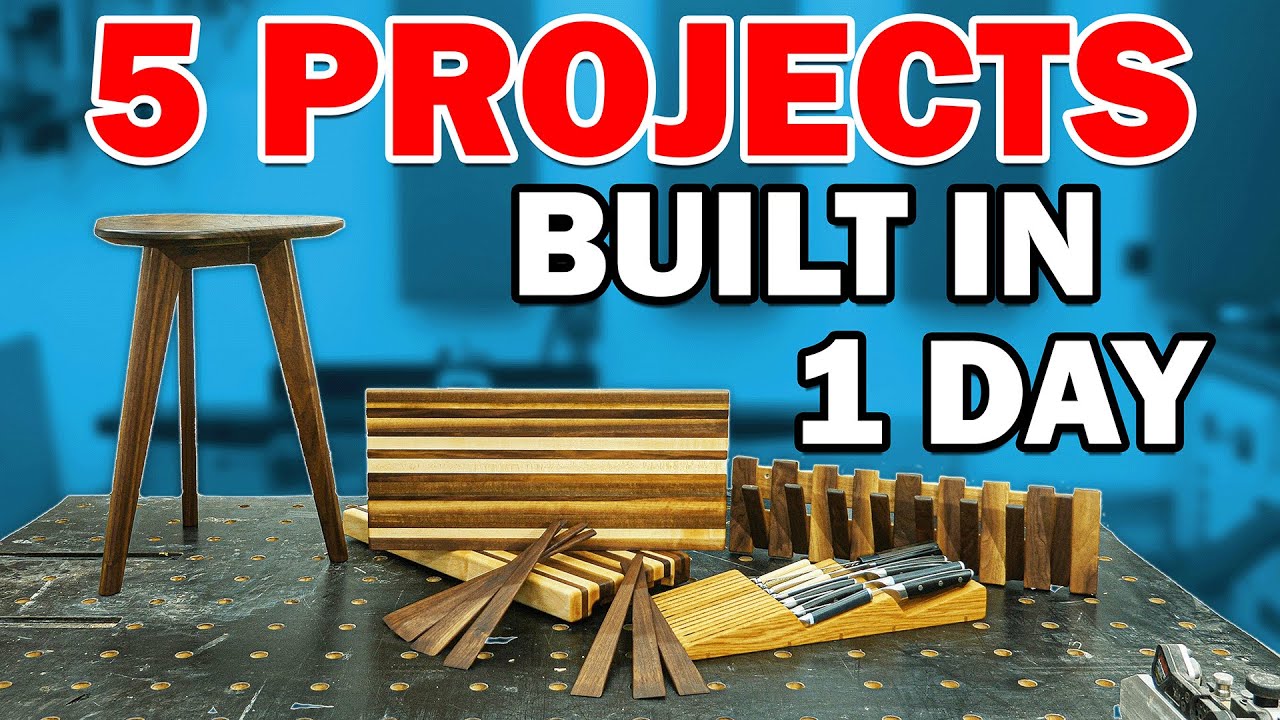 1 Day Projects Every Woodworker Needs To Build