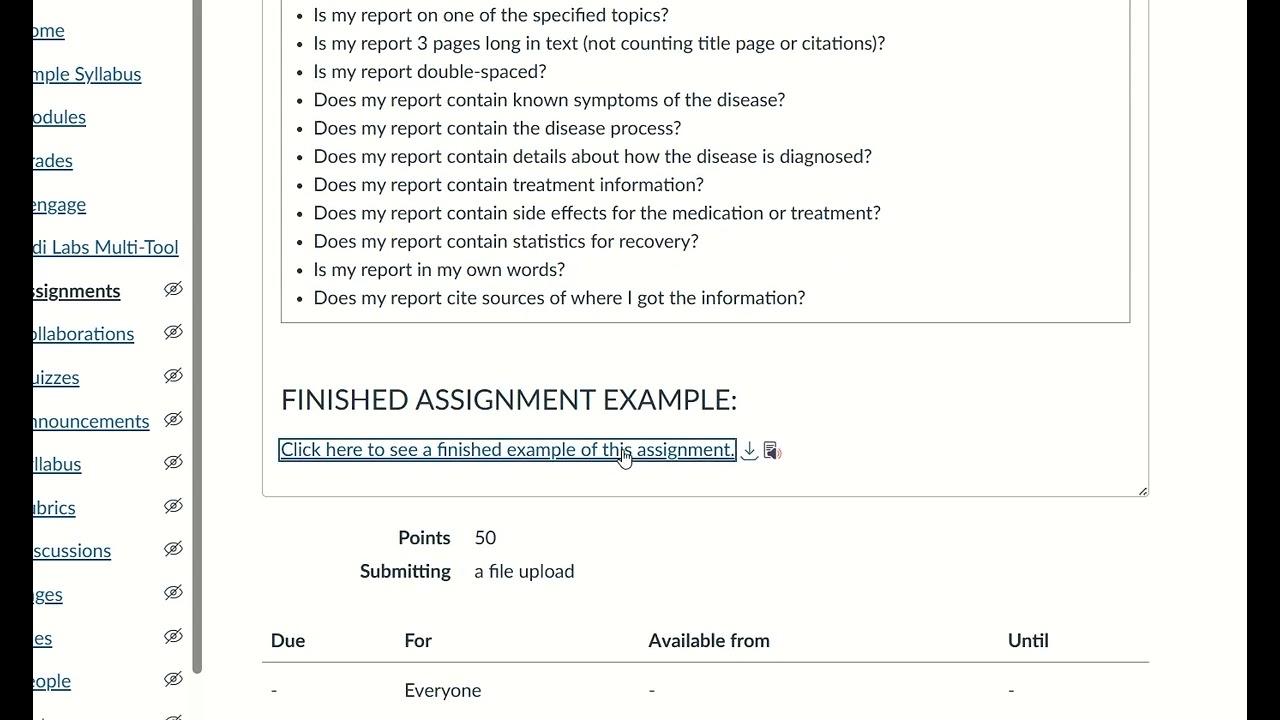 MCB Transparent Assignment Example