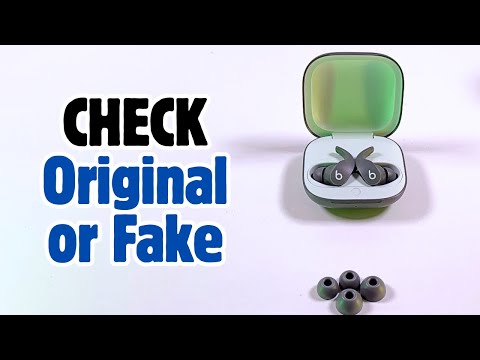 How to Confirm Original or Fake Beats Fit Pro