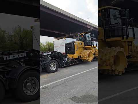 2025 Western Star Hauling CAT 815 Compactor