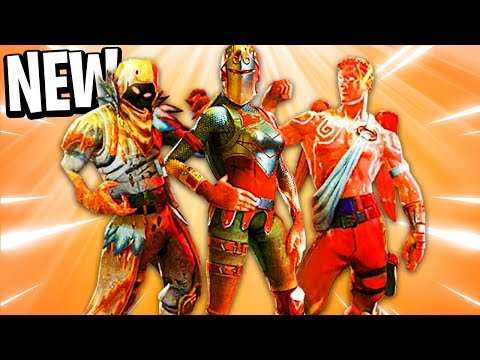 The New LAVA LEGENDS PACK In Fortnite.. (New Skin Pack)