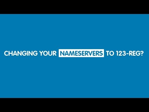 How to change a domain's nameservers | 123-reg
