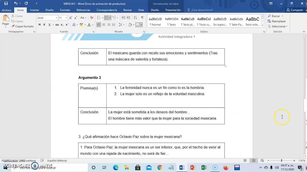 Tutorial Integrative Activity 1. Module 5