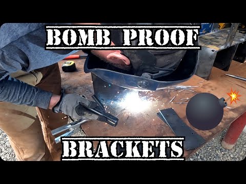 Post and Beam Brackets Made In Canada (In My Driveway)