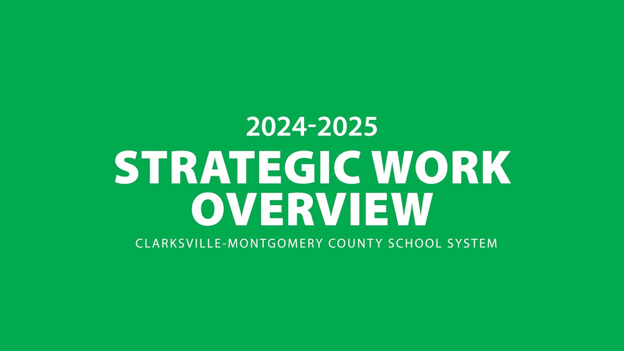 24-25 CMCSS Strategic Work Overview