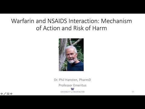 Warfarin β NSAIDs Decision Support Webinar Discussion