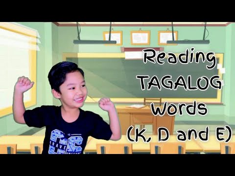 Coco's Life: Reading Tagalog Words (K, D and E)