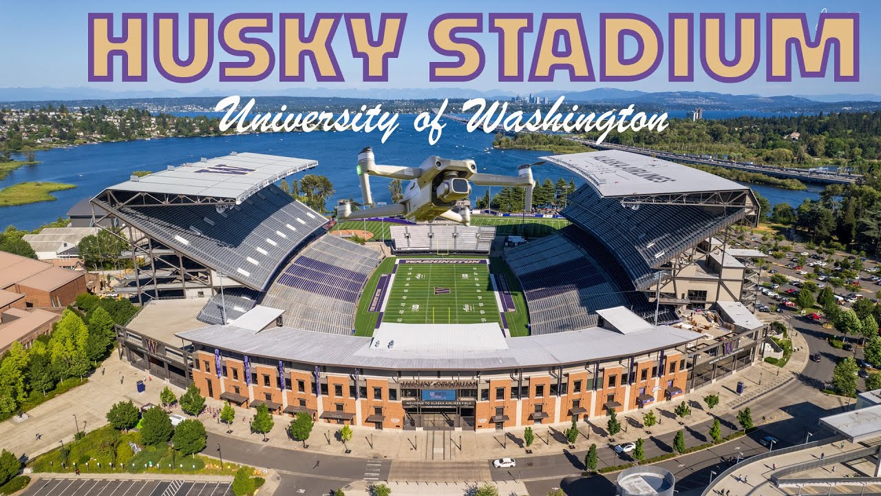 Husky Stadium University of Washington Drone Tour