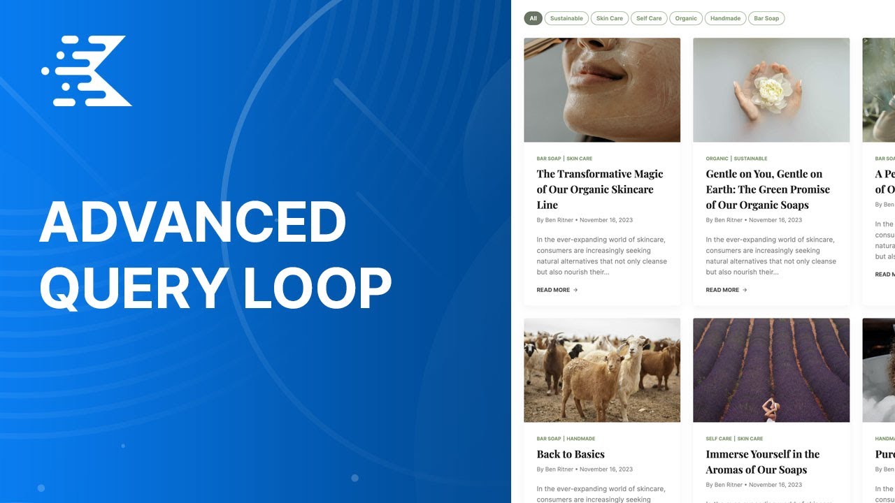 New Advanced Query Loop Block - Kadence Blocks Pro