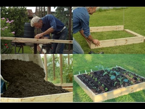 Maak een verhoogd NO DIG moestuinbed met Charles Dowding – Jans moestuin