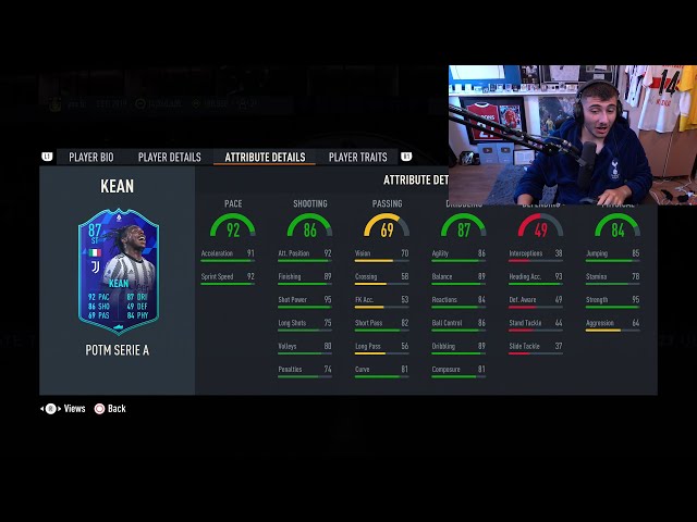 FIFA 23 Moise Kean Serie A POTM SBC - How to complete, estimated costs, and more