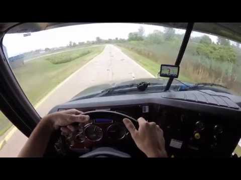 Heavy Haul TV: Episode 411 -- 70,000 LB Kawasaki Wheel Loader -- Detour on OH-65 thru Lima, OH