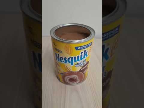 Showing Nestle Nesquik Chocolate || Nestle Nesquik Wake up your milk Chocolate | Goldenbee and Kids