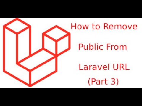 Learn How To remove public from laravel project url | laravel tutorial for beginners step by ...