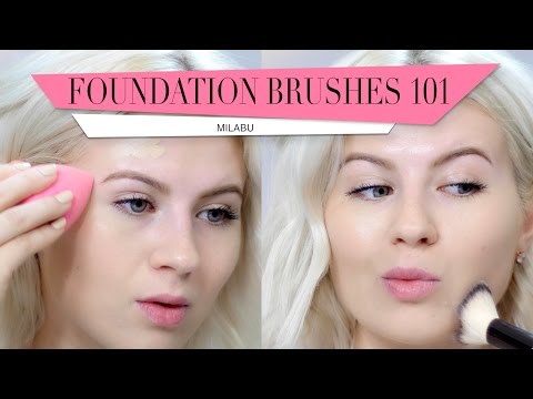 Foundation Brushes 101: Review & Demo | Milabu