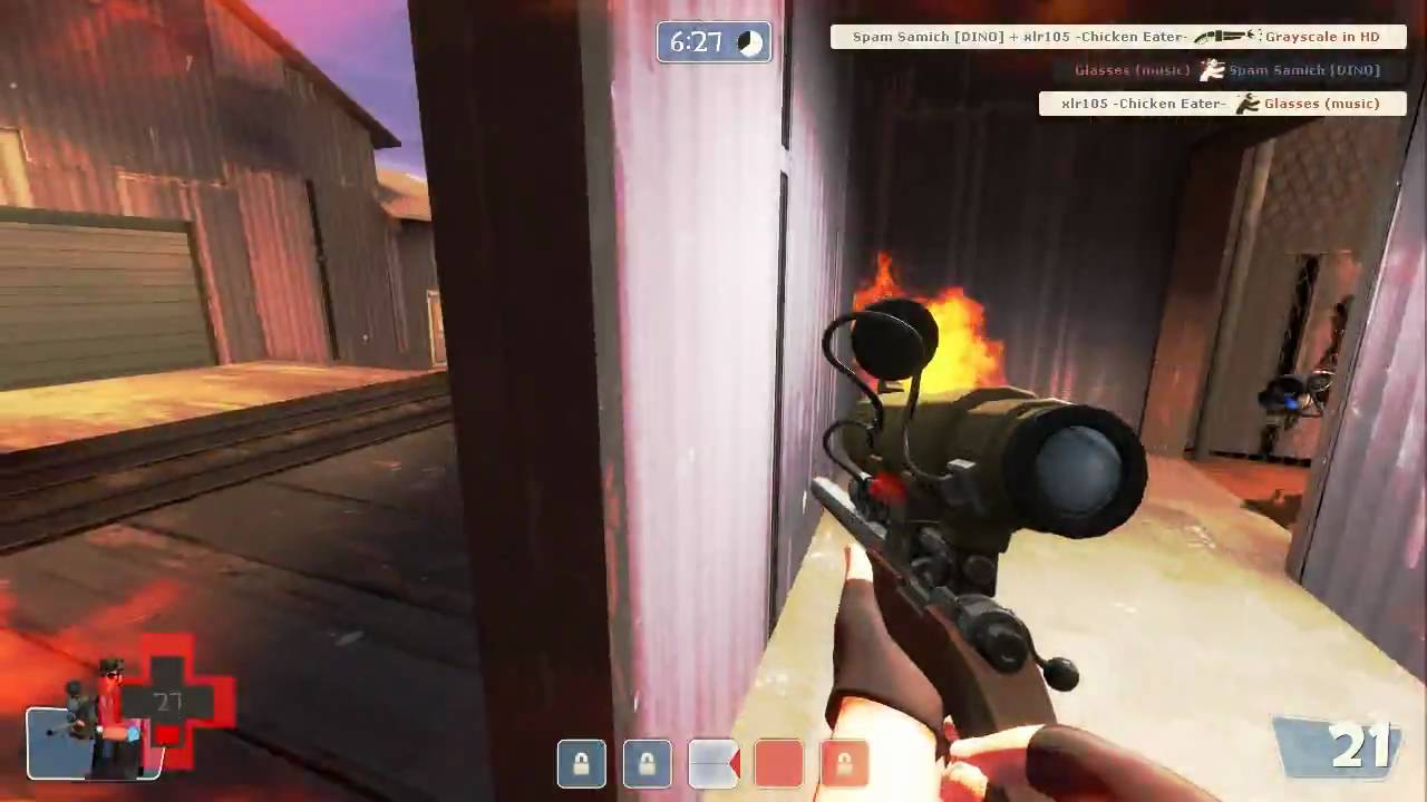 Team Fortress 2 - XLR's Sniper Montage 2