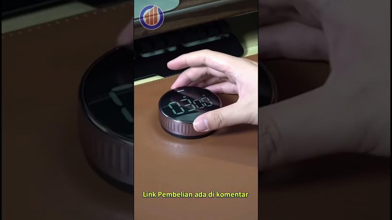 Produk Unik  Timer Digital Putar Serbaguna Bermagnet / Rotation Countdown Timer Kitchen Magnetic