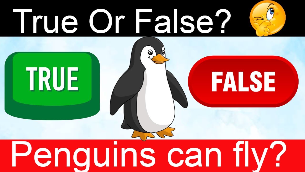 True Or False Quiz |Test Your Knowledge ✅ ❌