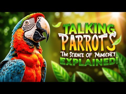 How Parrots Mimic Human Speech! 🦜 | Incredible Talking Parrots Explained