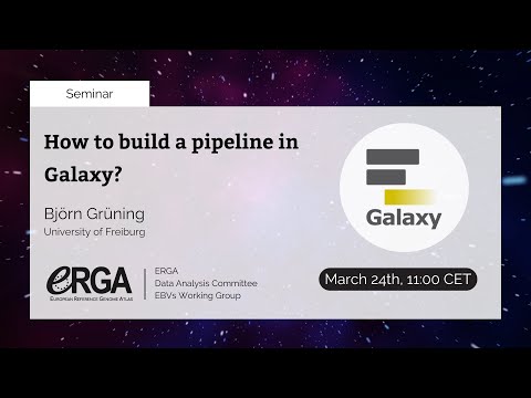 How to build a pipeline in Galaxy?