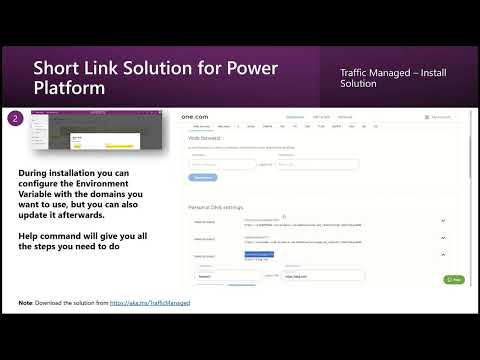 Short link or friendly urls for Power Apps