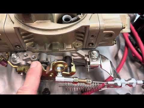 Lokar throttle cable for 1969 corvette stingray bb with Holley 750