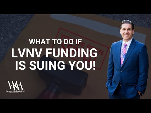 What To Do If LVNV Funding, LLC Is Suing You