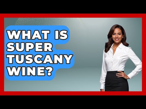 What Is Super Tuscany Wine? - Western Europe Explorer