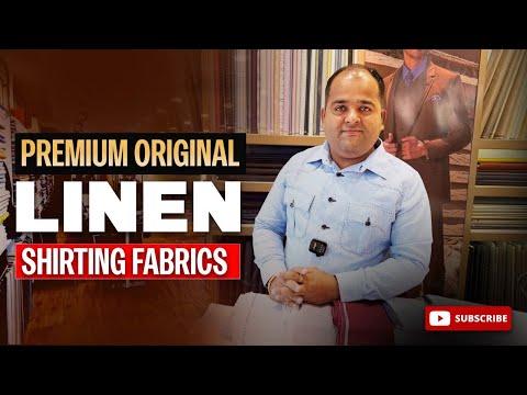 Premium Pure Original Linen Shirting Fabrics for Summer | Best Linen Shirts for Men | You Must Buy