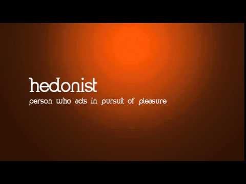 English Word Meaning - hedonist