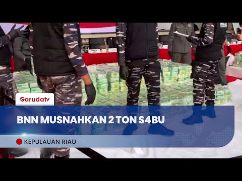 Jumlah S4bu 2 Ton Menjadi Yang Terbesar Dalam Sejarah Pengungkapan Narkob4