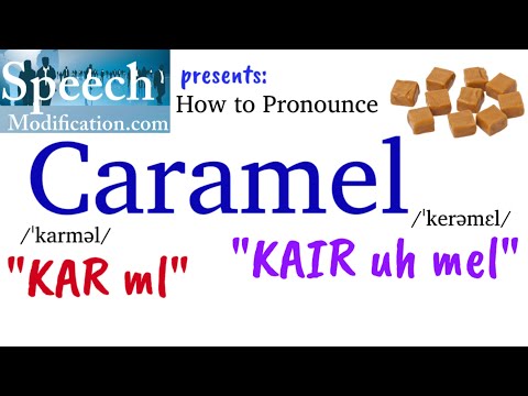 How to Pronounce Caramel (2 Correct Ways)