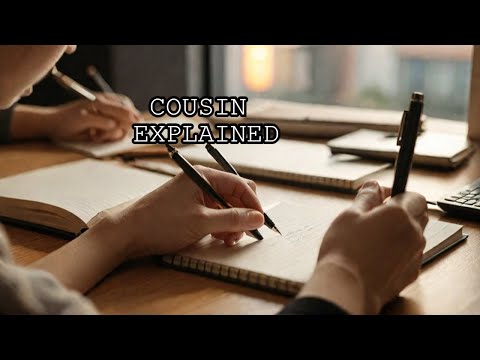 English Vocabulary: cousin (noun)