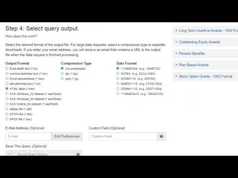 Introduction to ExecuComp