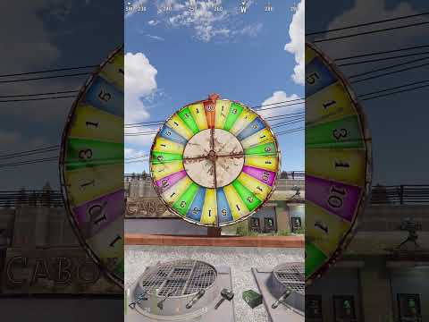 Insane Scrap Wheel Win at Outpost in Rust!
