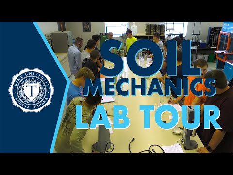 Civil Engineering: Soil Mechanics Lab | Trine University