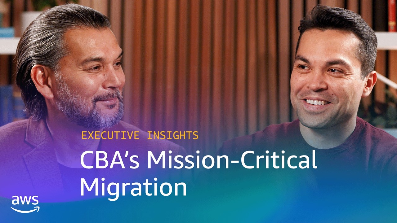 Mission-Critical Modernization. CBA's Core Banking Migration | Amazon Web Services