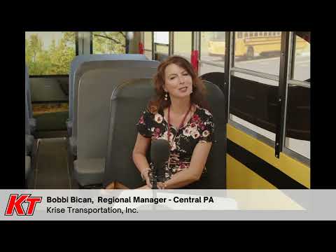 What does it take to be a bus driver at Krise Transportation?