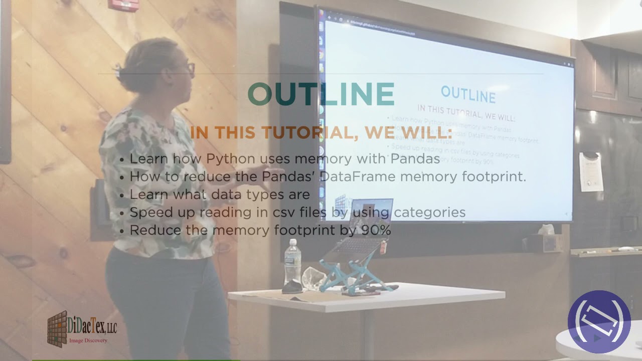 Tutorial: Handling Large Data with Python Pandas by Evelyn Boettcher