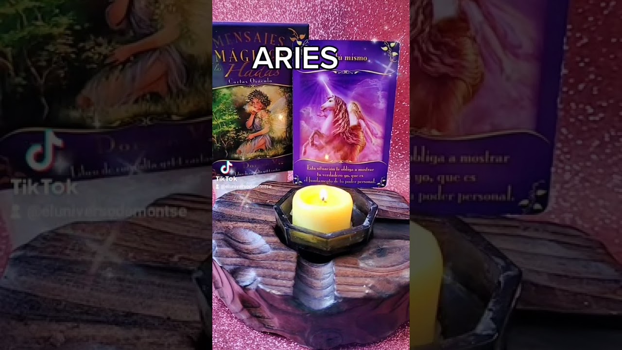 ARIES Mensaje de las Hadas Suscríbete a mi canal regálame un like 👍 leo todos los mensajes#tarot