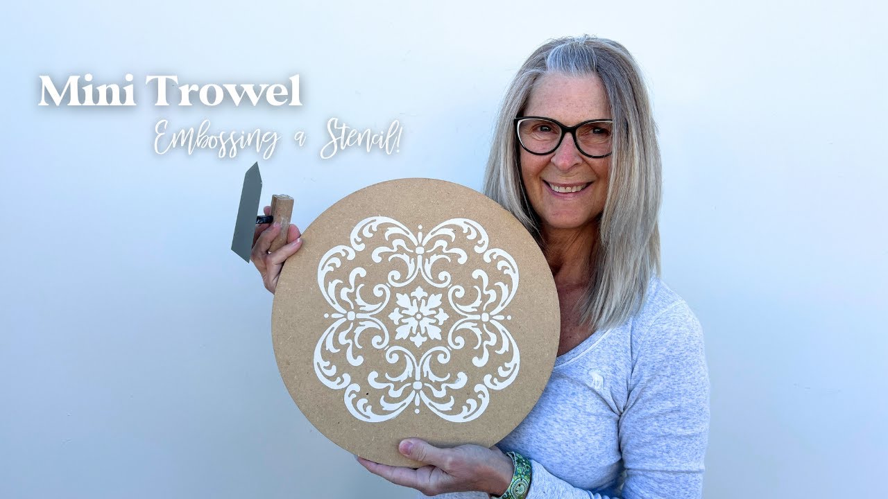 Mini Trowel Embossing Tutorial