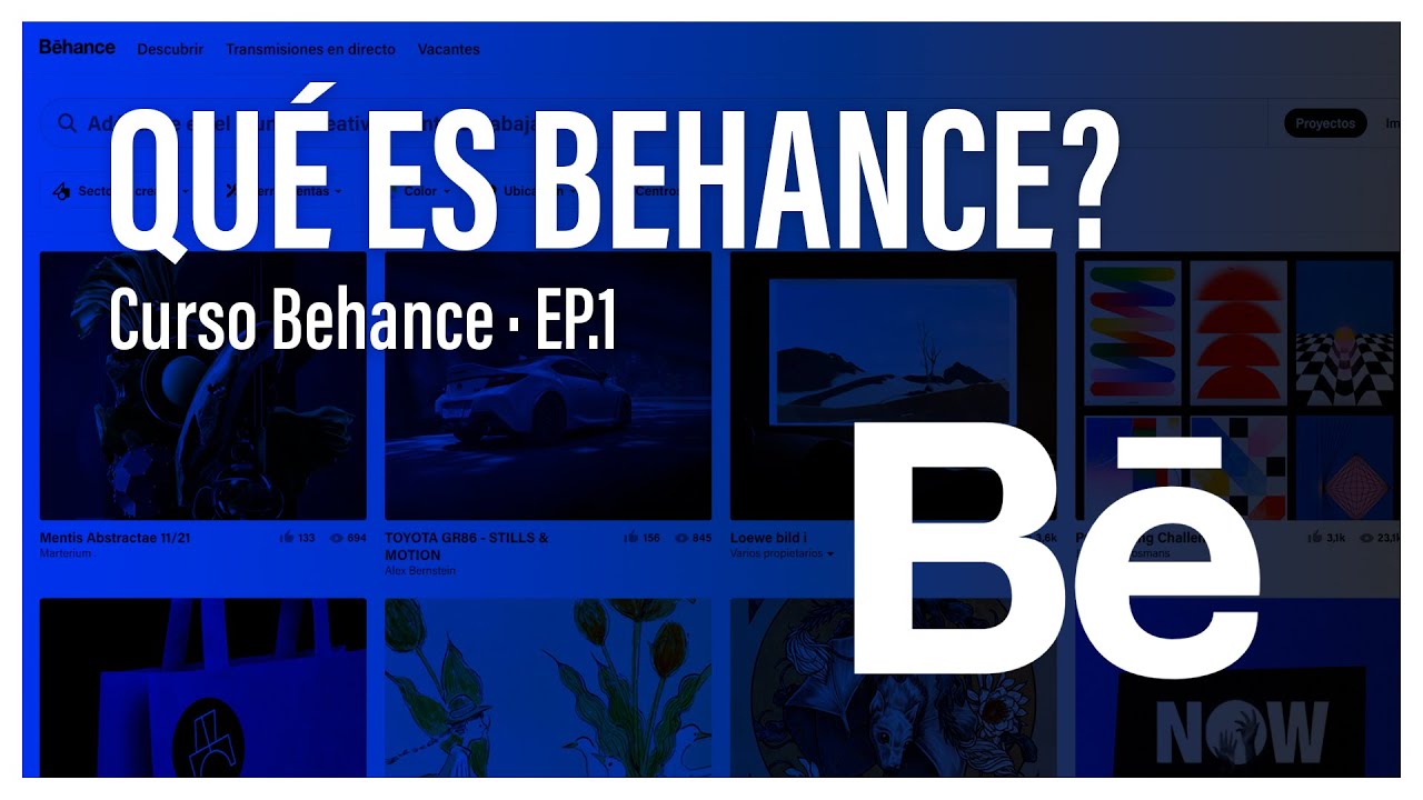 QUÉ ES BEHANCE y PARA QUE SIRVE 🔥 - CURSO BEHANCE