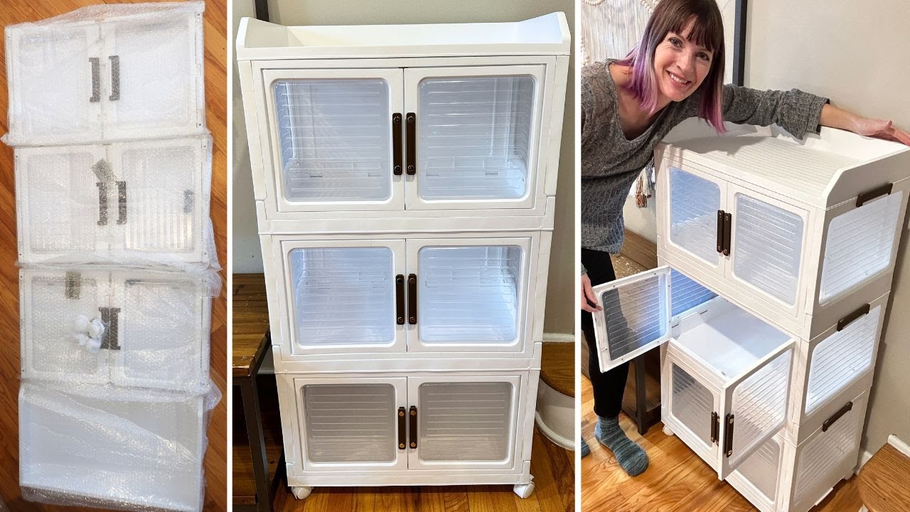 Homeforce Collapsible Stackable Storage Bins | Review with Assembly