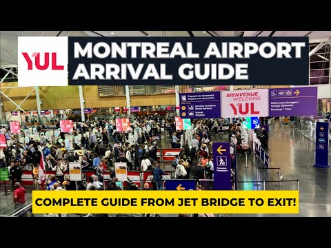 Landing in Montreal ✈️ | What to Expect After Arrival at YUL Airport!