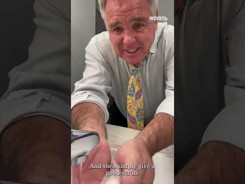 Post-show scrub down
