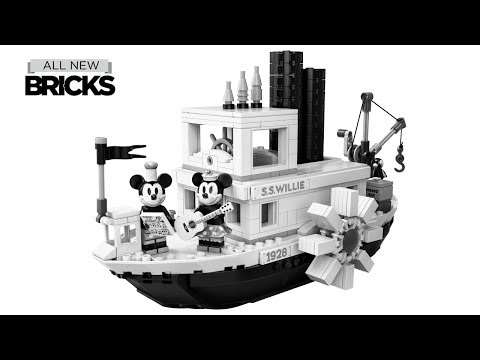 Lego Ideas 21317 Disney Steamboat Willie Press Release Images - $89.99 - April 1, 2019