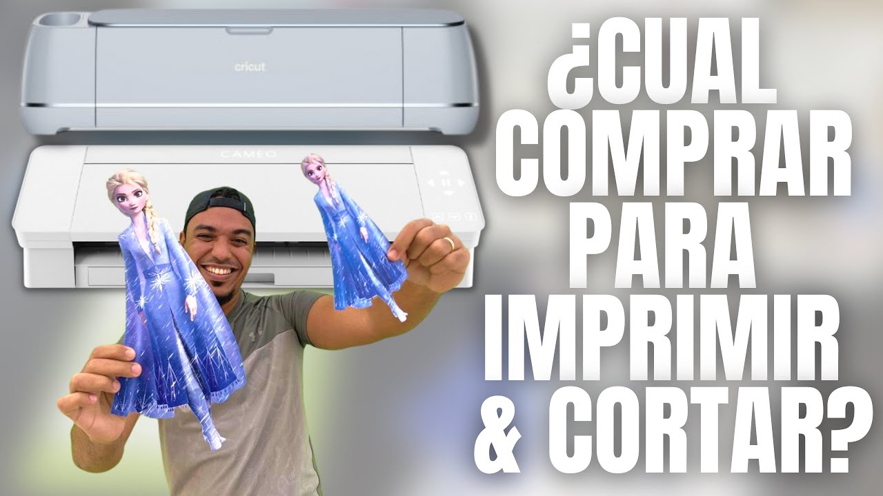🤔 CUAL ES MEJOR PARA IMPRIMIR & CORTAR | #Cricut VS #SilhouetteCameo | #Print&Cut