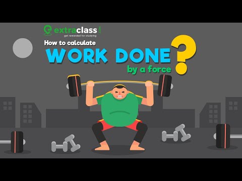 How to calculate work done by a force - Physics Video Lecture - NEET