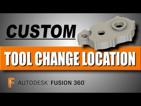 Modifying A Fusion 360 Post Processor for Custom Tool Change Location - FF127 - NYC CNC