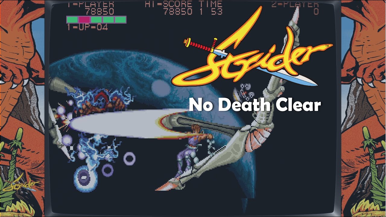 Strider (Arcade) 1CC No Death (Default Difficulty)